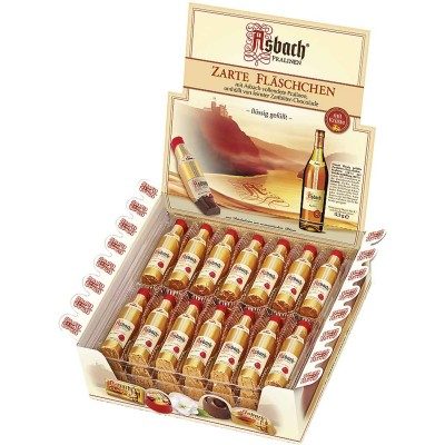 Asbach® 20-Piece Brandy Dark Chocolate Zarte Fläschchen | World Wide ...