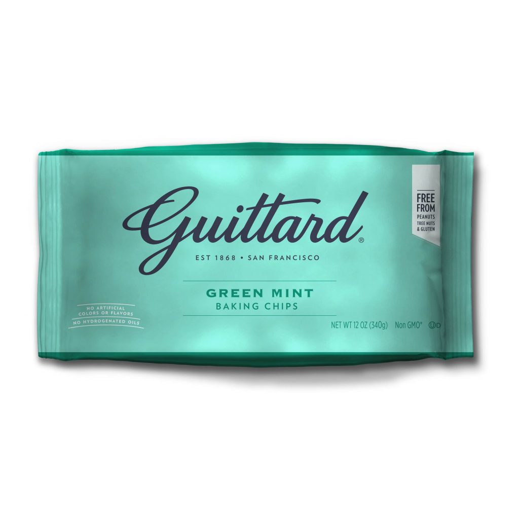 Guittard Green Mint Baking Chips | World Wide Chocolate