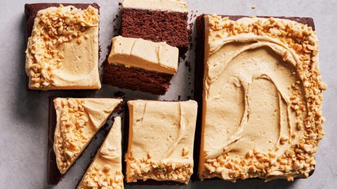 Chocolate-Peanut Butter Sheet Cake | World Wide Chocolate