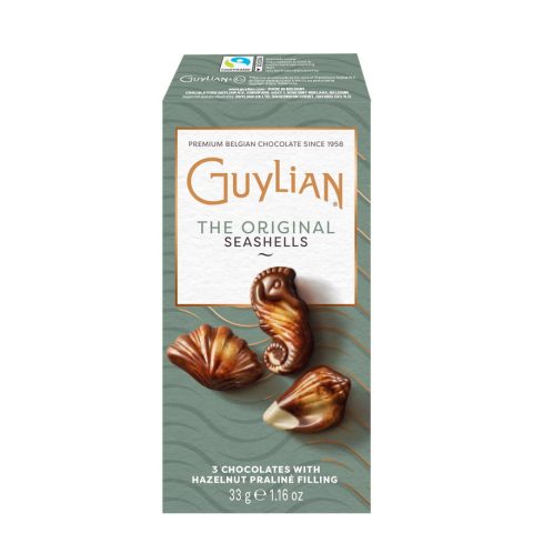 Guylian 3-Piece Chocolate Seashells Original Praliné | World Wide Chocolate