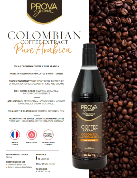 Prova Gourmet Pure Arabica Colombian Coffee Extract | World Wide Chocolate